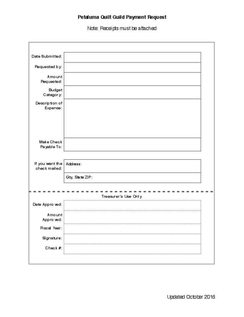 Forms & Docs – Petaluma Quilt Guild